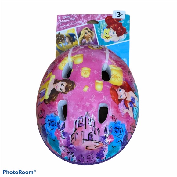 Disney | Accessories | Disney Princess Bike Helmet Bell Nwt Ariel Belle ...